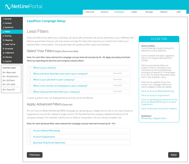 NetLine-Corporation_Portal-Release_Filters - B2B Marketing Blog